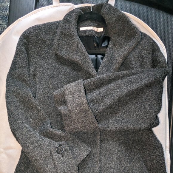 Perry Ellis | Jackets & Coats | Gray Perry Ellis 0 Wool Overcoat | Poshmark